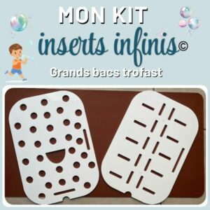 Mon kit d'insert trofast infinis et ses inserts à imprimer